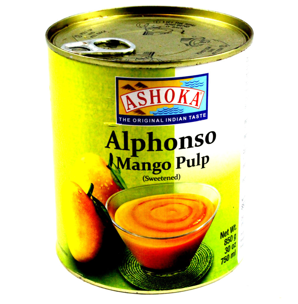 Ashoka Alphonso Mango Pulp 850g (Art-nr. 50657) - Asia shine